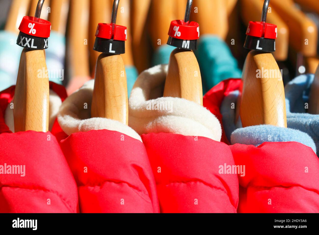 jacket, scale, labeling, jackets, scales Stock Photo - Alamy