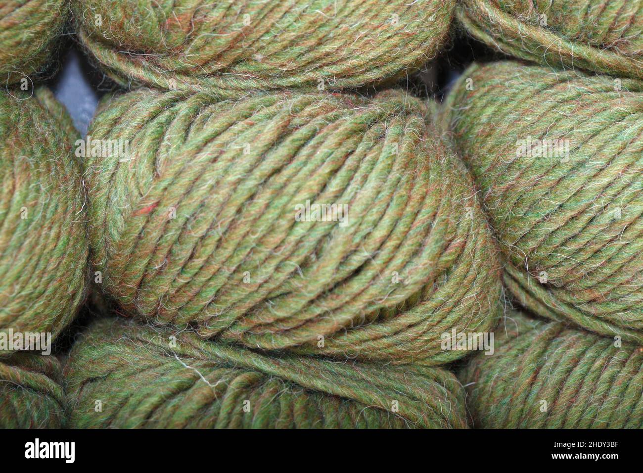 Knitting wool in market stall hi-res stock photography and images - Alamy