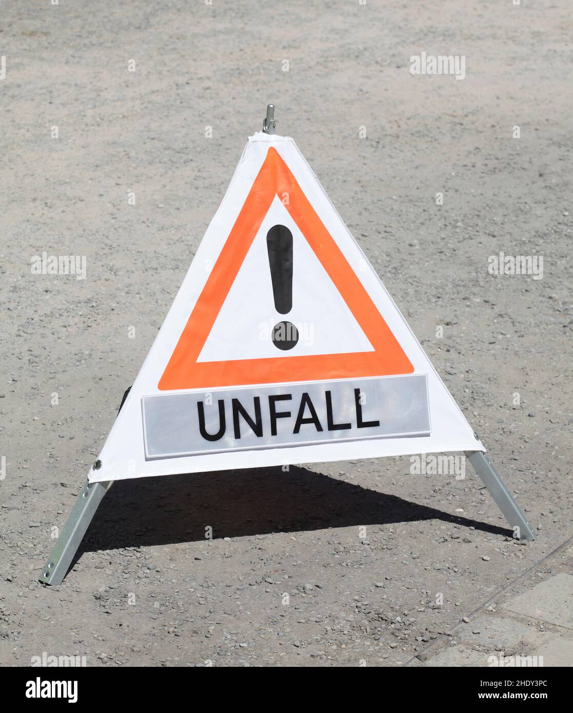 accident, warning triangle, accidents, warning triangles Stock Photo ...