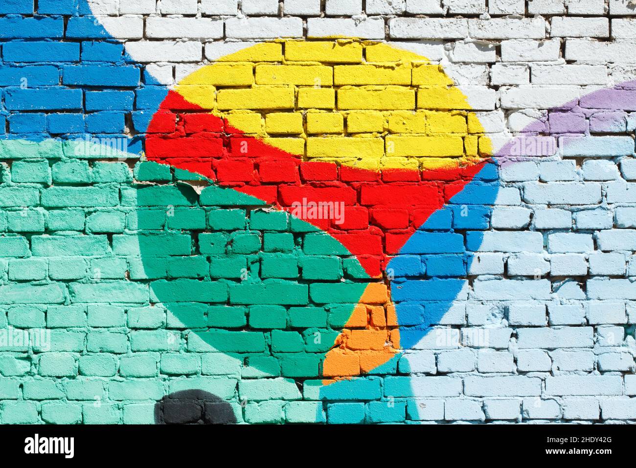pattern, painted, wall, patterns, painteds, walls Stock Photo - Alamy