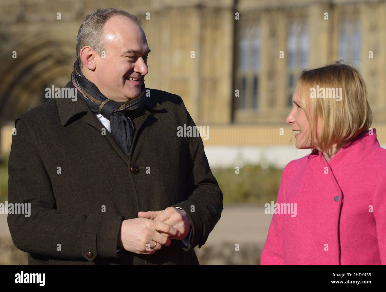 Sir Ed Davey MP (LibDem: Kingston and Surbiton) leader of the Liberal ...