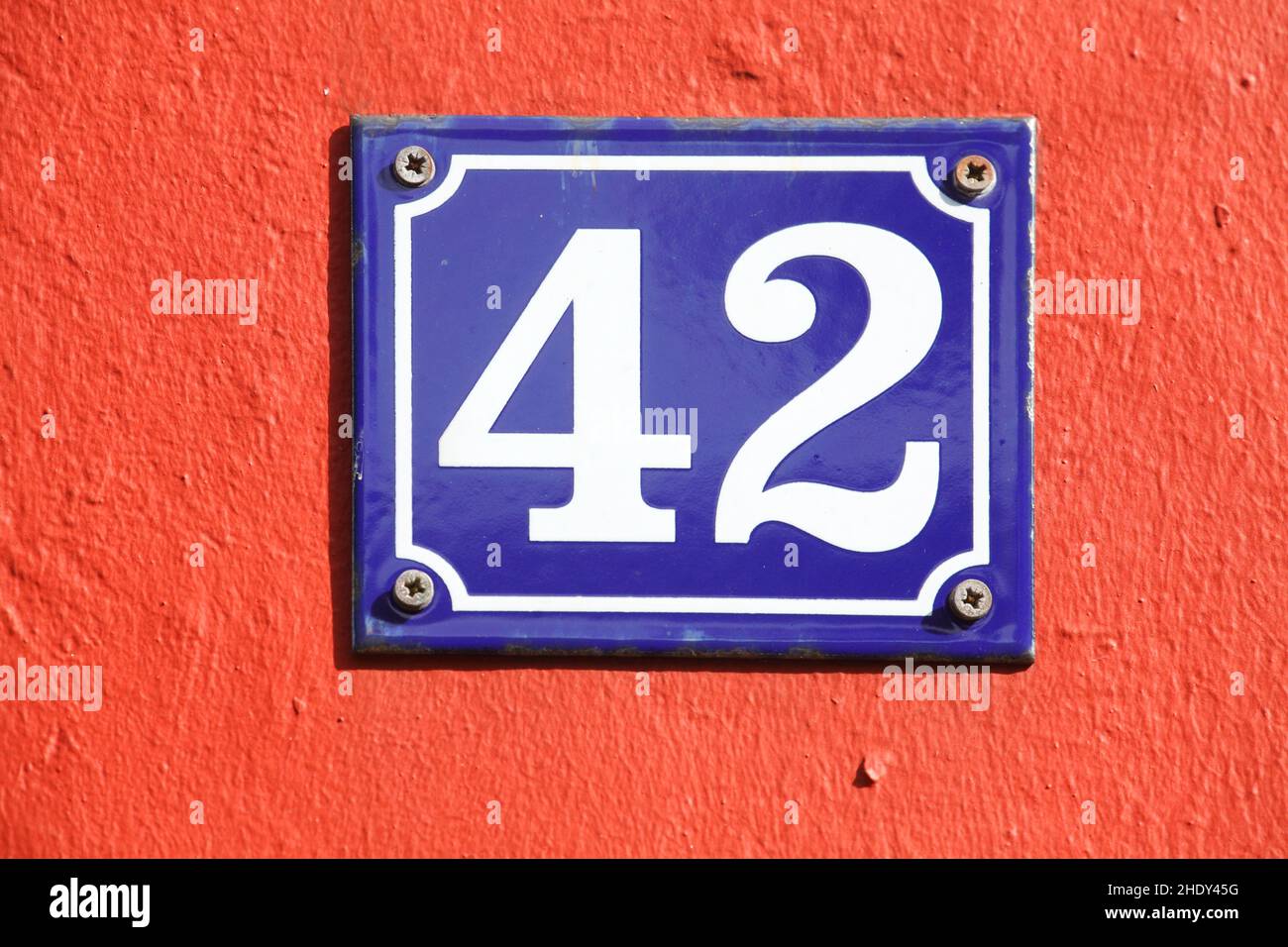 number-42-numbers-stock-photo-alamy