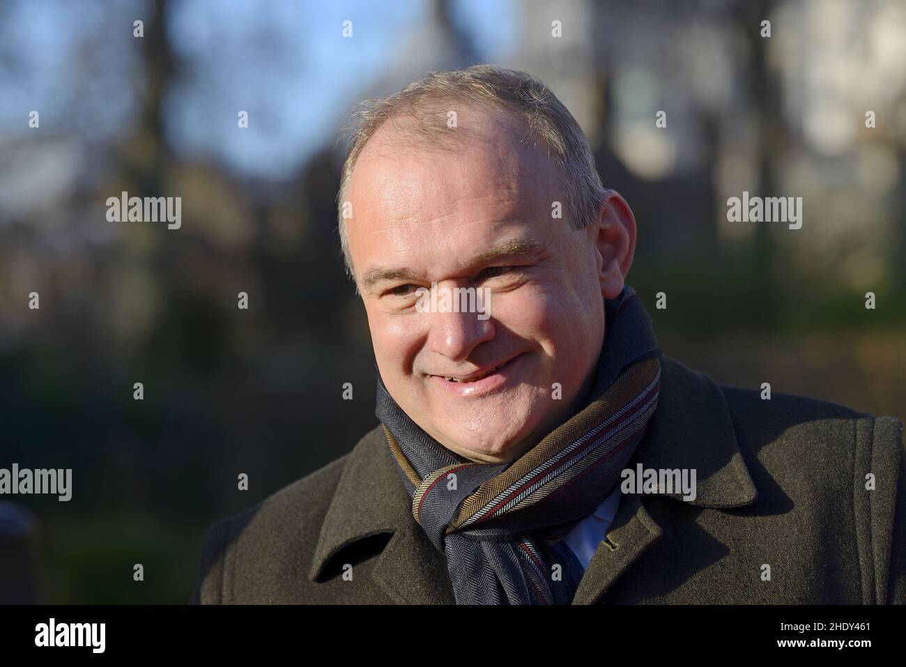 Sir Ed Davey MP (LibDem: Kingston and Surbiton) leader of the Liberal ...