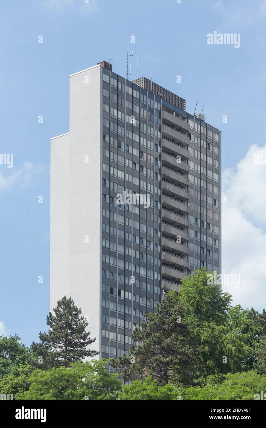skyscraper, tenement block, suburb, high rise, skyscrapers, tenement ...