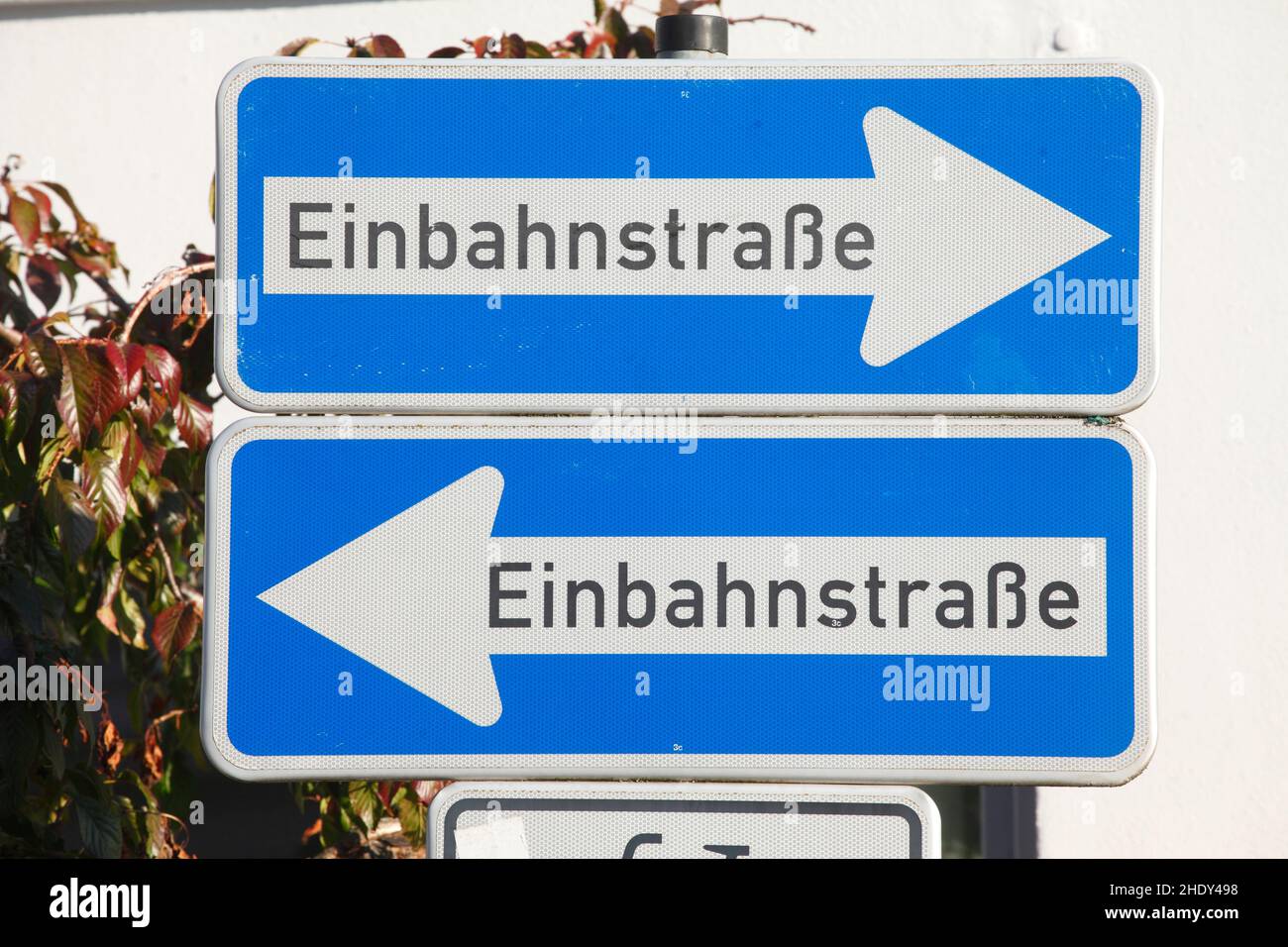 street sign, one way, street signs, one ways Stock Photo - Alamy