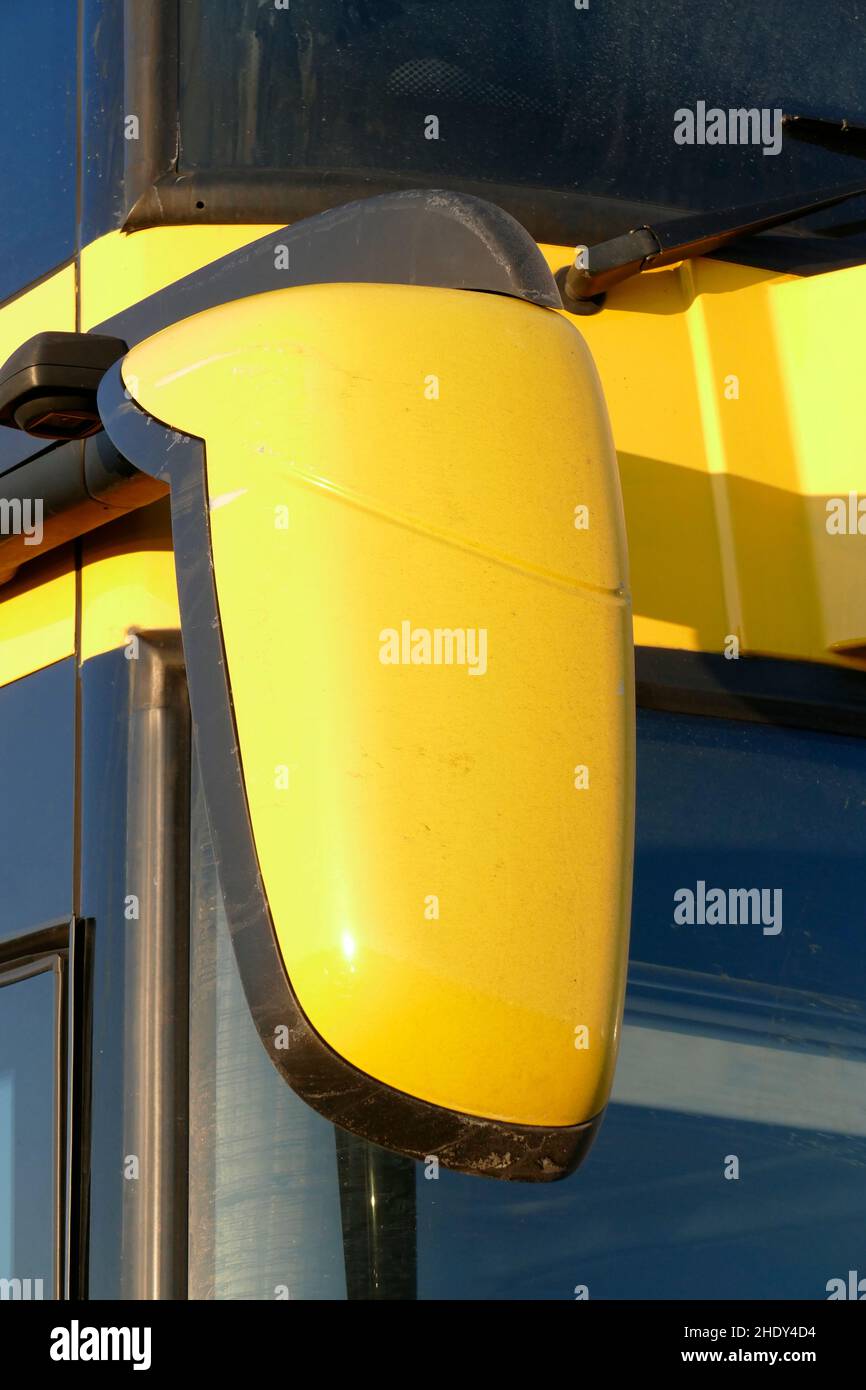 Rearview mirror bus hi-res stock photography and images - Alamy