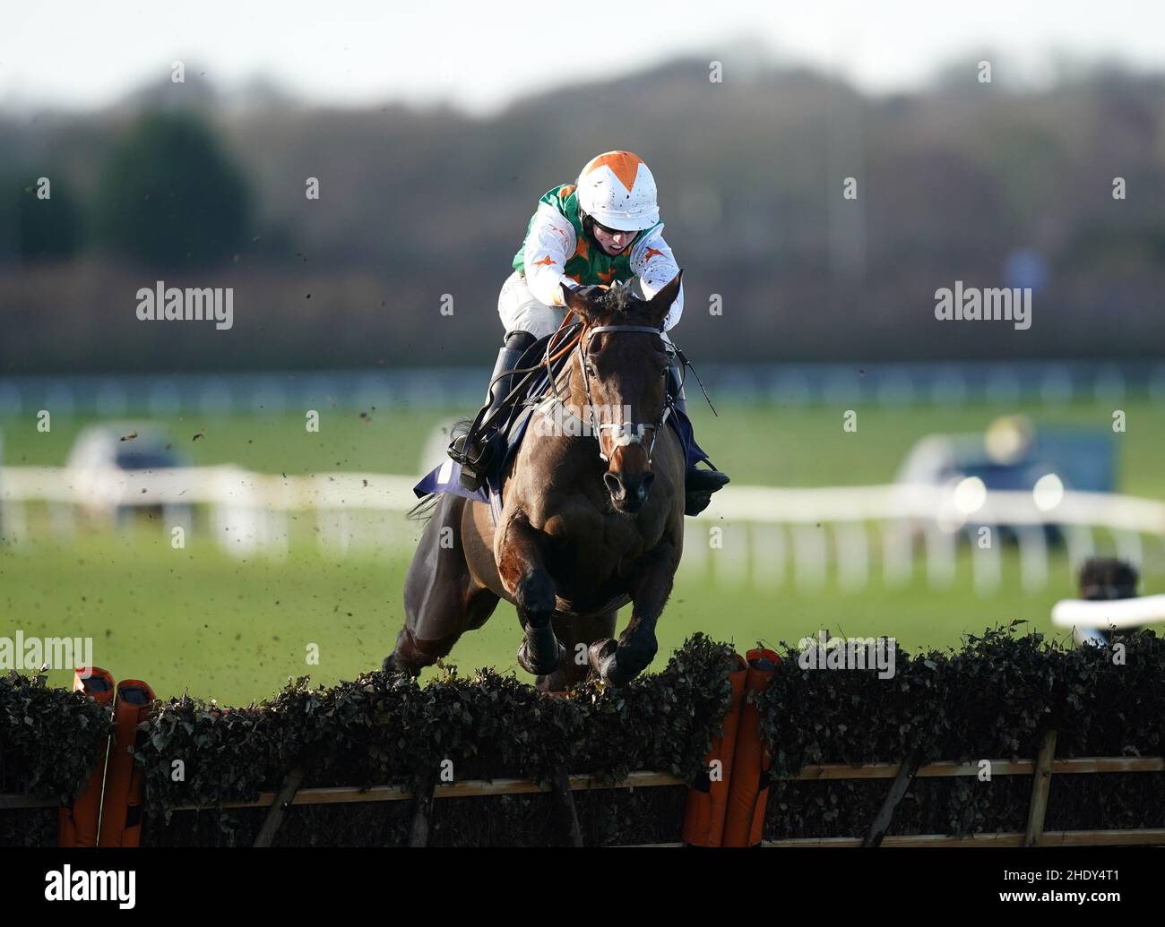 Twitter handicap hurdle at wetherby racecourse hi-res stock photography ...
