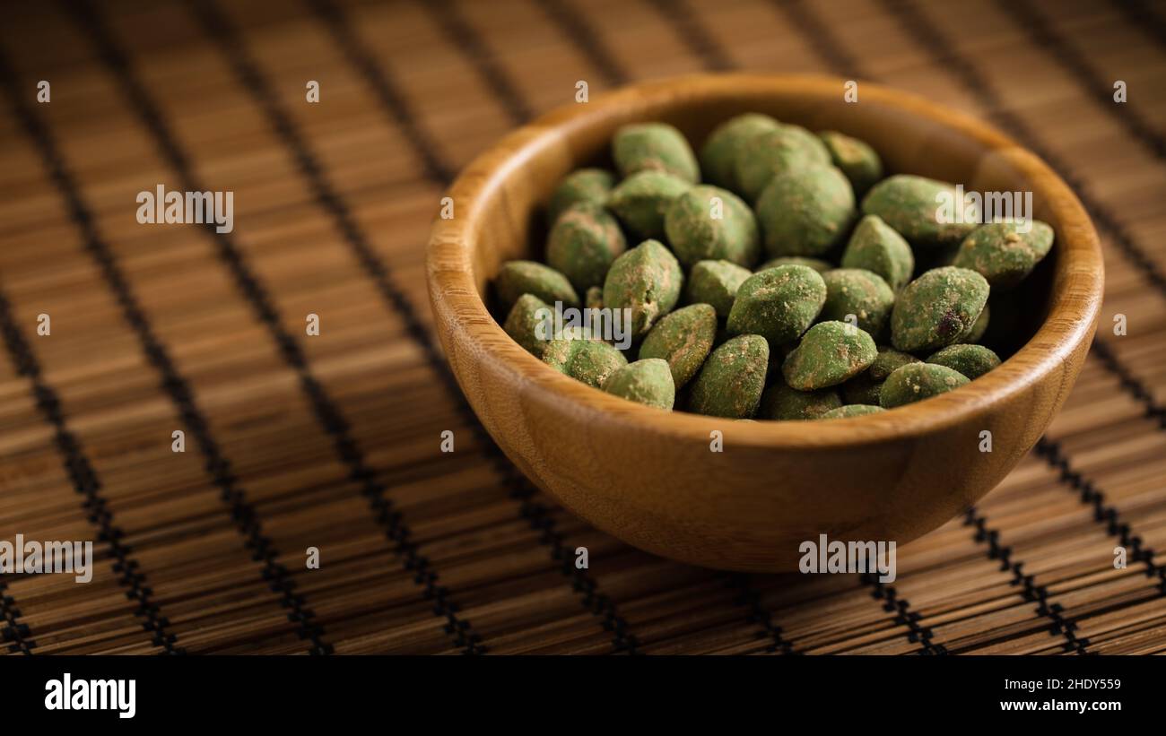 wasabi, snack, wasabis, snacks Stock Photo - Alamy