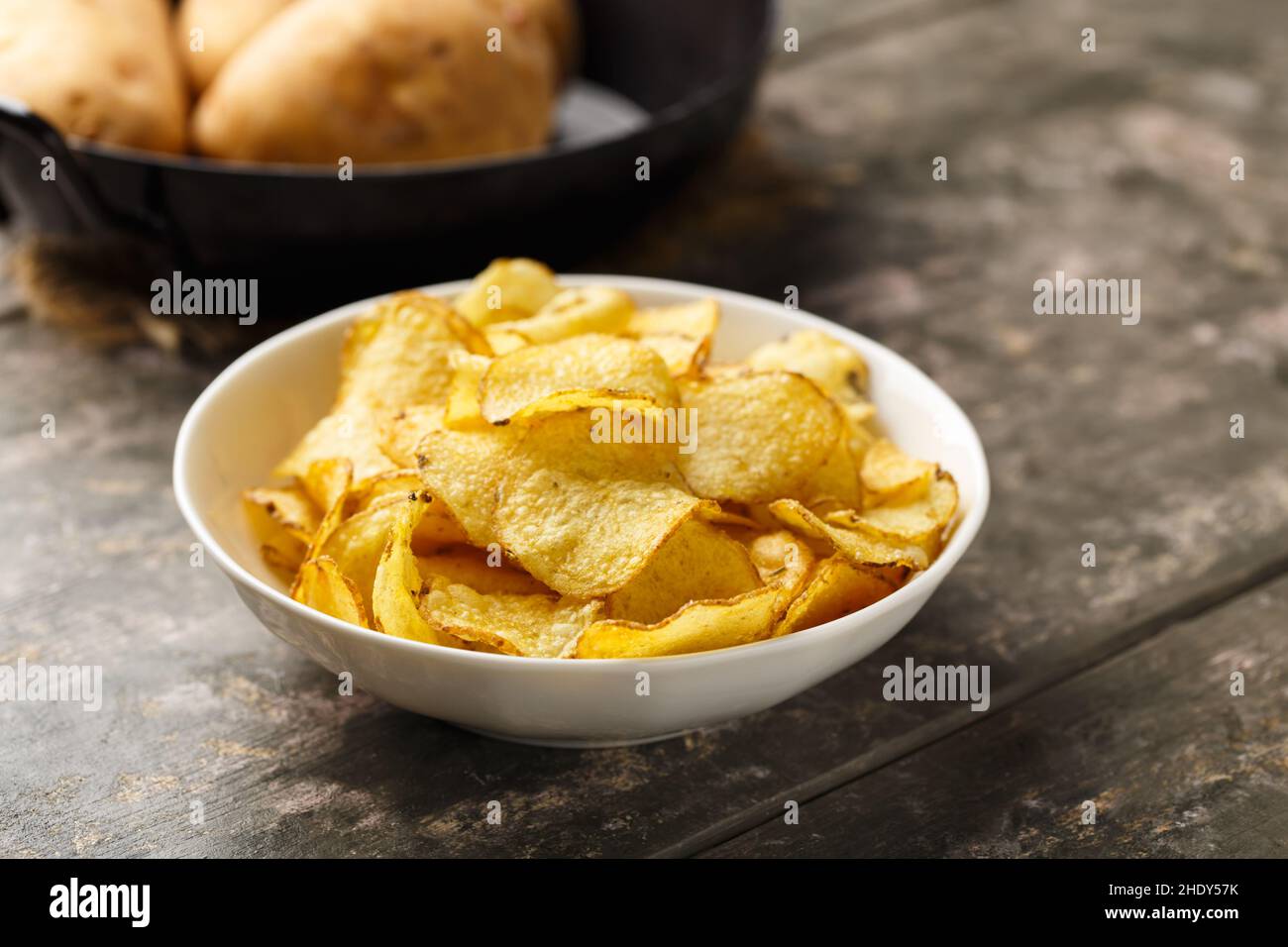 potato chip, potato chips Stock Photo - Alamy