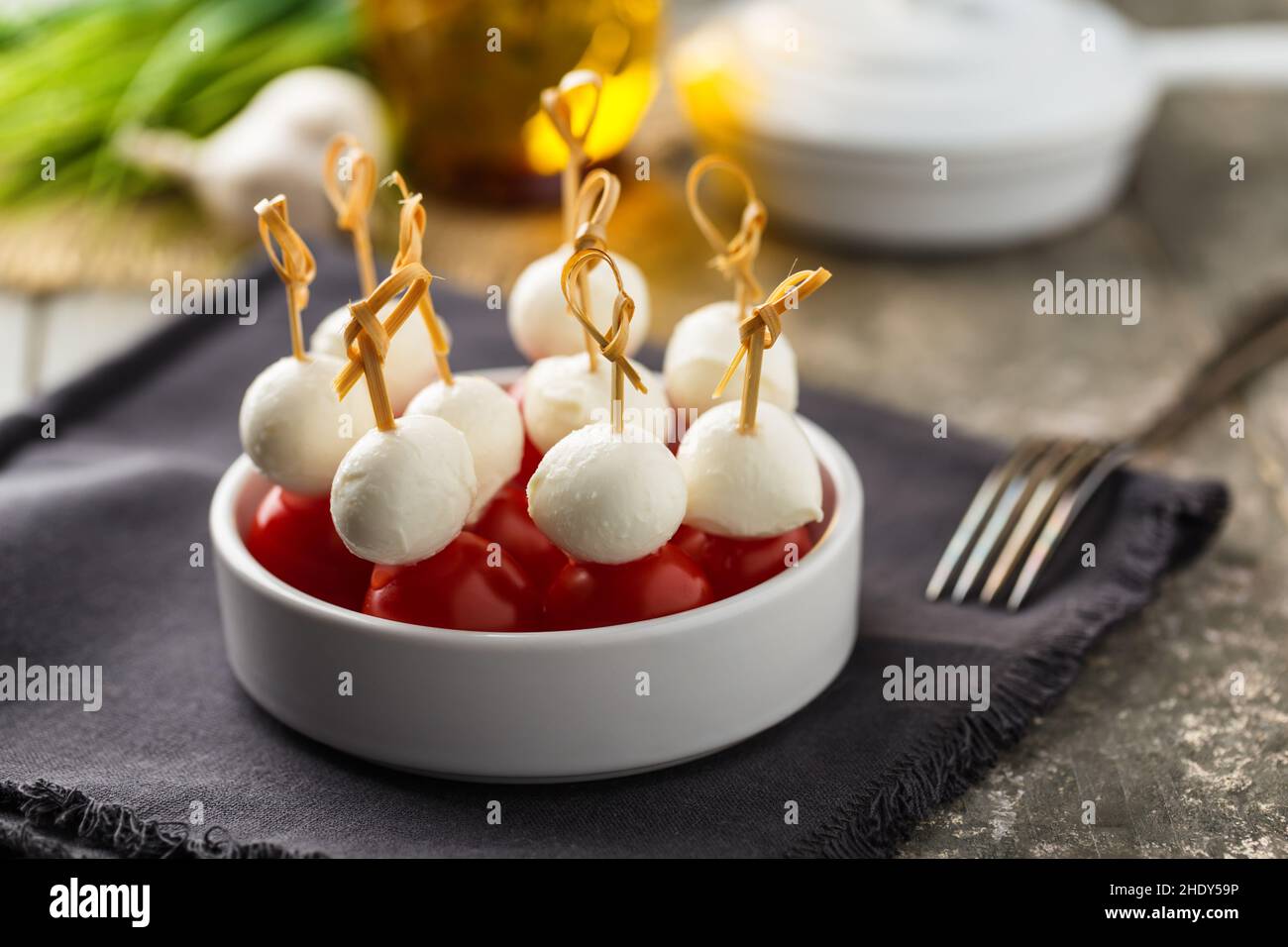 appetizer, cherry tomato, buffalo mozzarella, appetizers, cherry ...