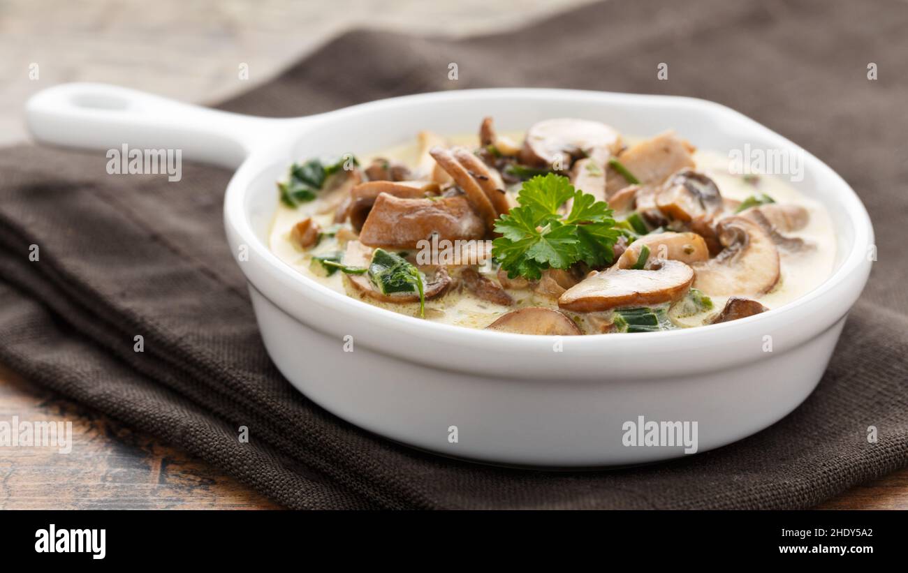 mushrooms, mushroom dish, mushroom, mushroom dishs Stock Photo - Alamy