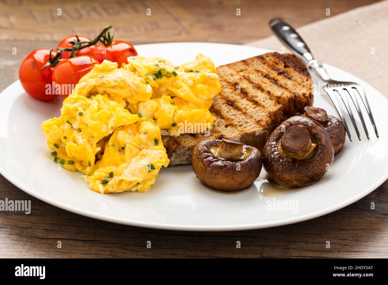 snack, scrambled eggs, snacks Stock Photo - Alamy