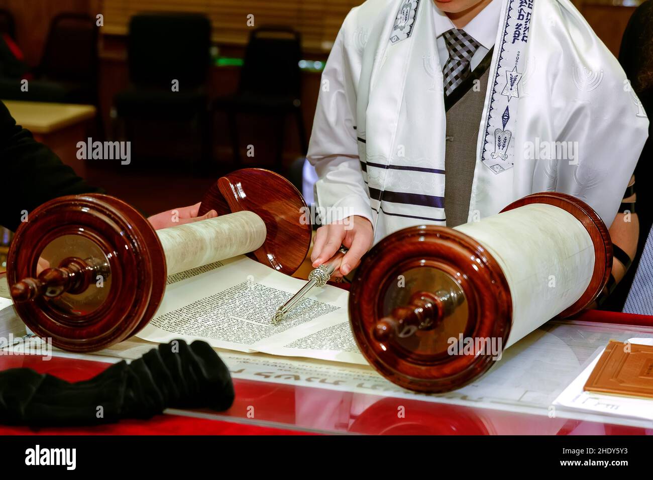 torah, torah scroll, Bar Mitzvah Stock Photo - Alamy