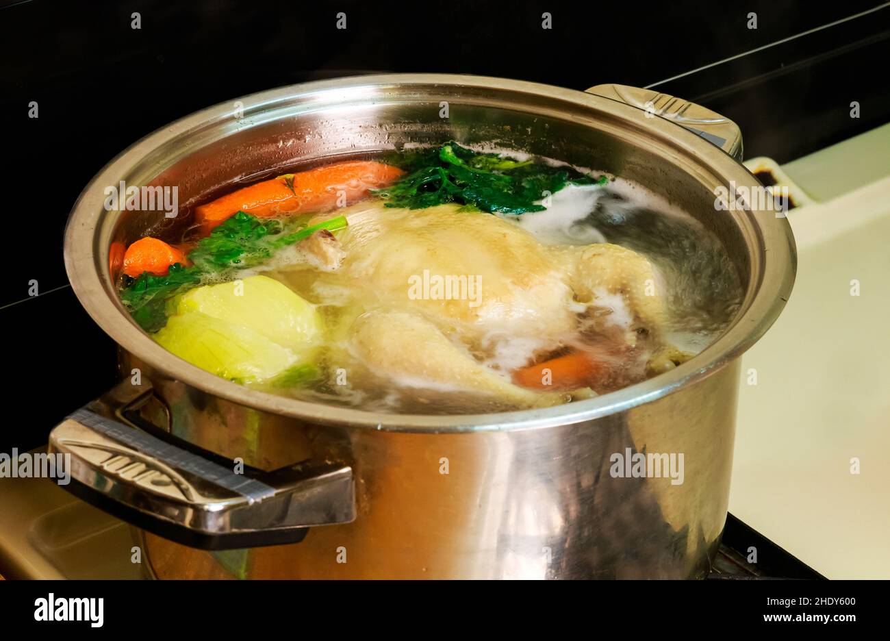 preparation, stewing chicken, chicken broth, preparations, stewing ...