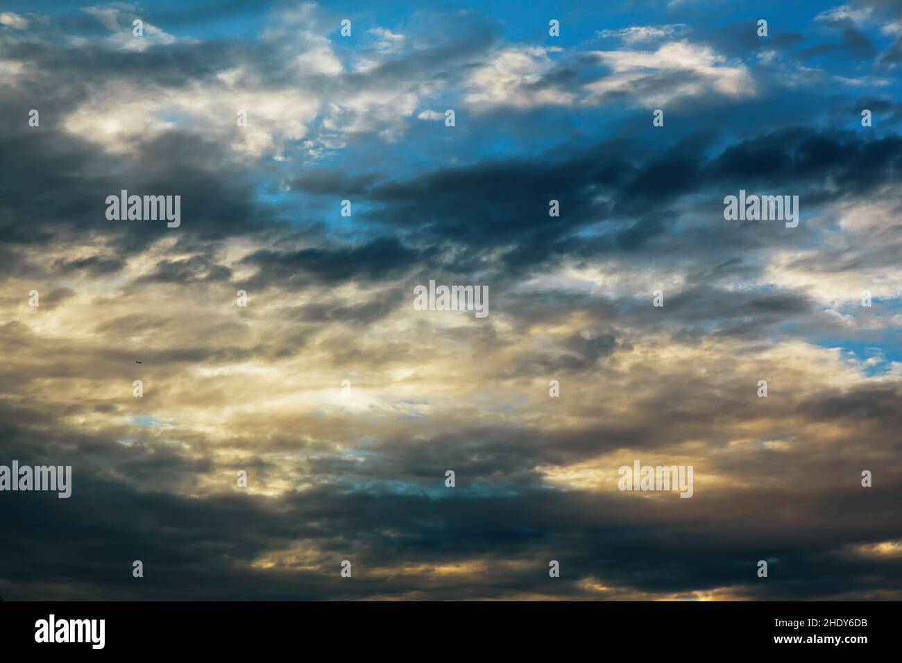 evening sky, light moods, evening skies, light Stock Photo - Alamy