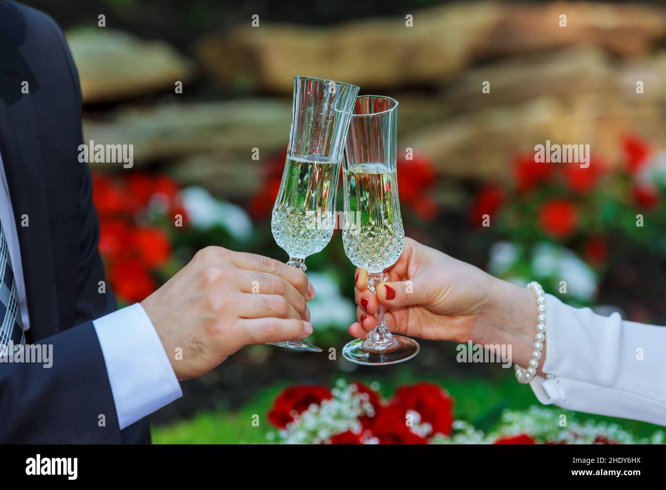 Wedding toasts hi-res stock photography and images - Alamy