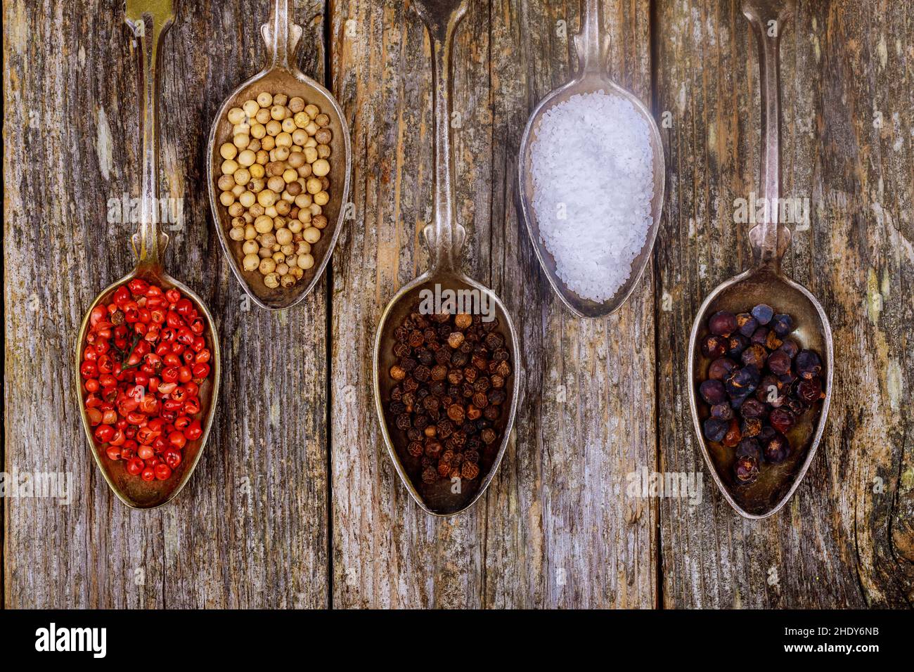 pepper, salt, varieties, peppers, salts, variety Stock Photo - Alamy