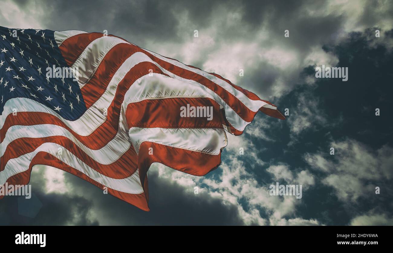 american flag, american flags Stock Photo - Alamy