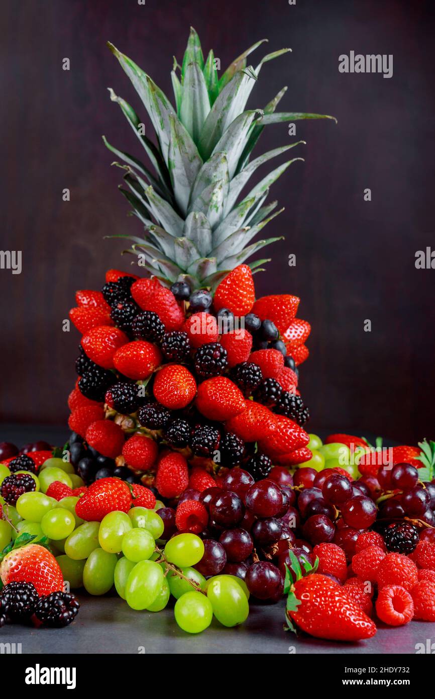 fruit, buffet, fruits, buffets Stock Photo - Alamy