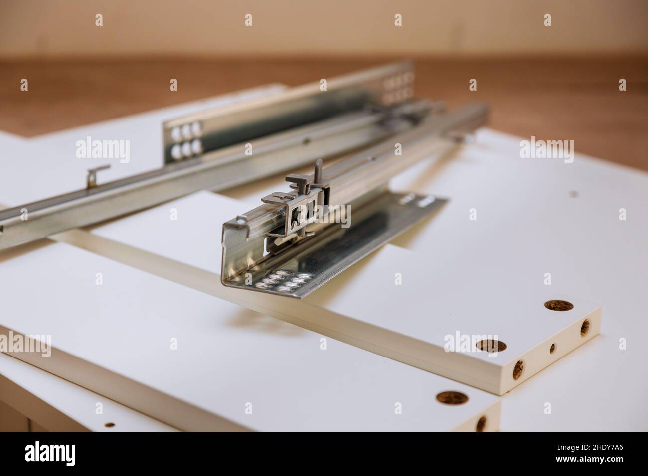 Drawer rail hi-res stock photography and images - Alamy