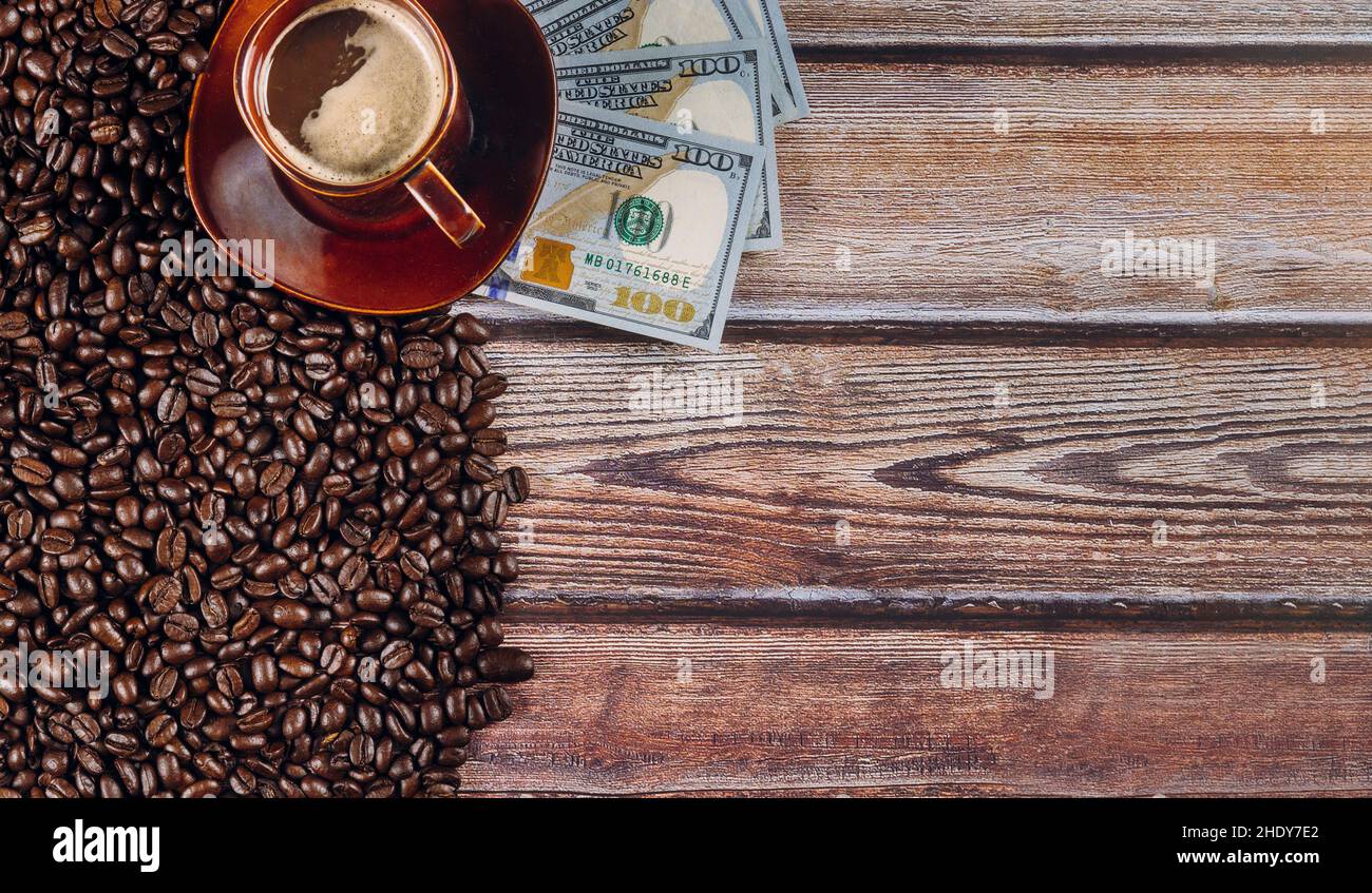 espresso, coffee beans, dollar, espressos, coffee bean, american money ...