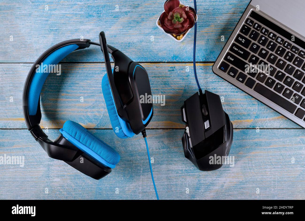 pc, headset, gaming, headsets Stock Photo - Alamy