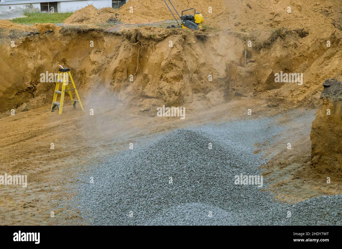 construction site, pebbles, pit, construction sites, site, sites ...