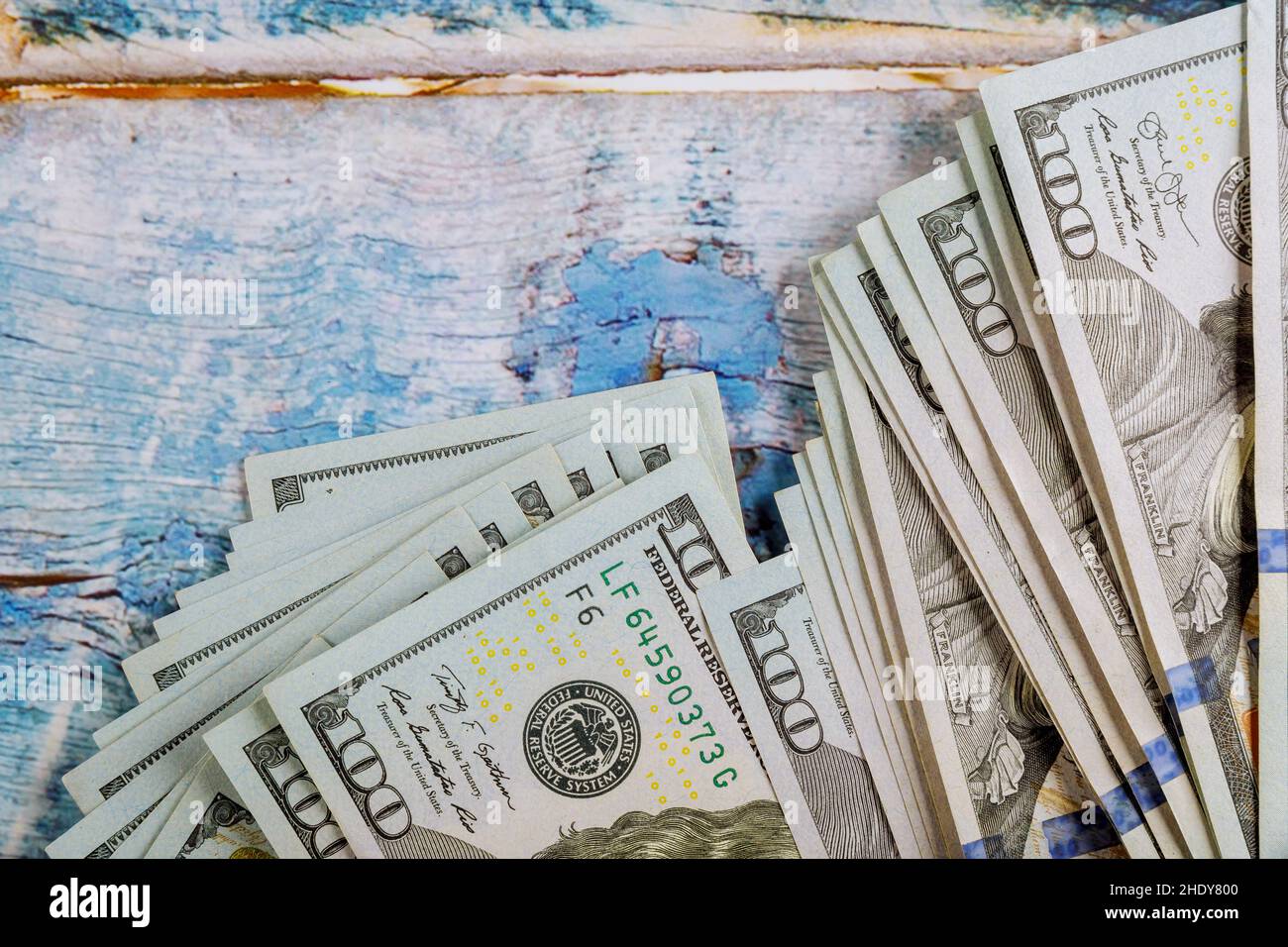 assets, cash, $ 100, cashs, one hundred dollar Stock Photo - Alamy