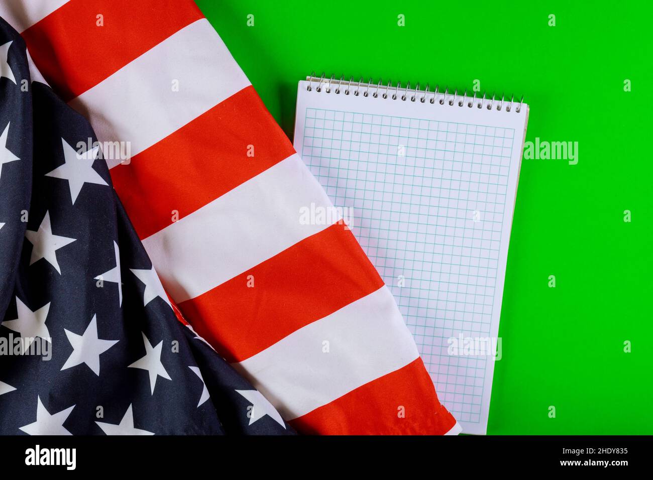 notepad, american flag, notepads, american flags Stock Photo - Alamy