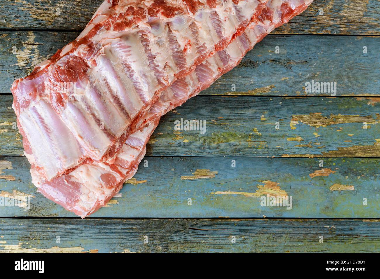 pork, raw meat, pork ribs, porks, raw meats Stock Photo - Alamy
