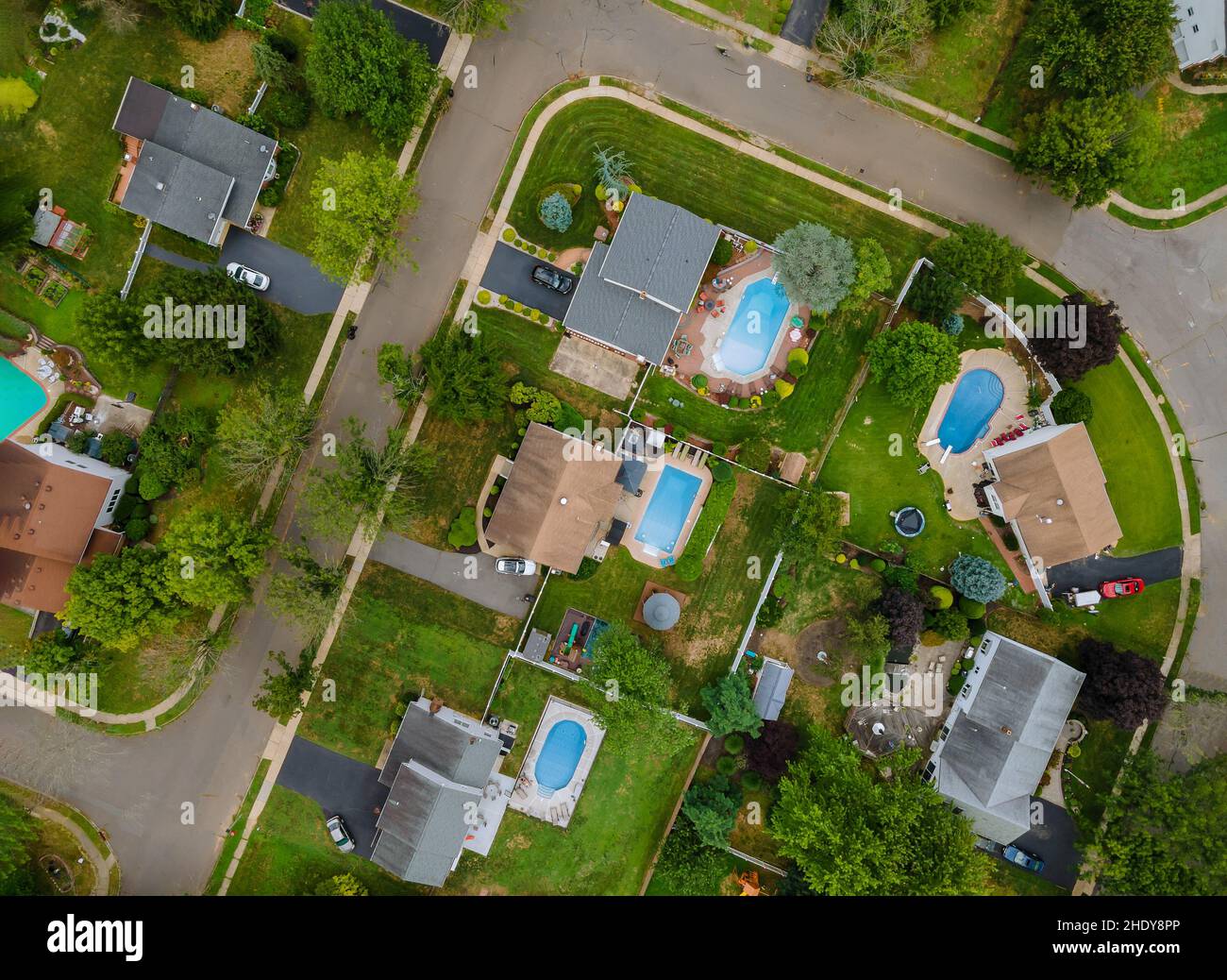 pool, residences, residential area, pools, wooden post, residence ...