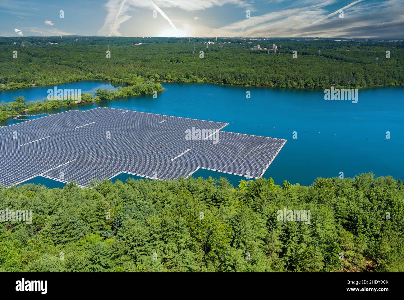 Solar park system hi-res stock photography and images - Alamy