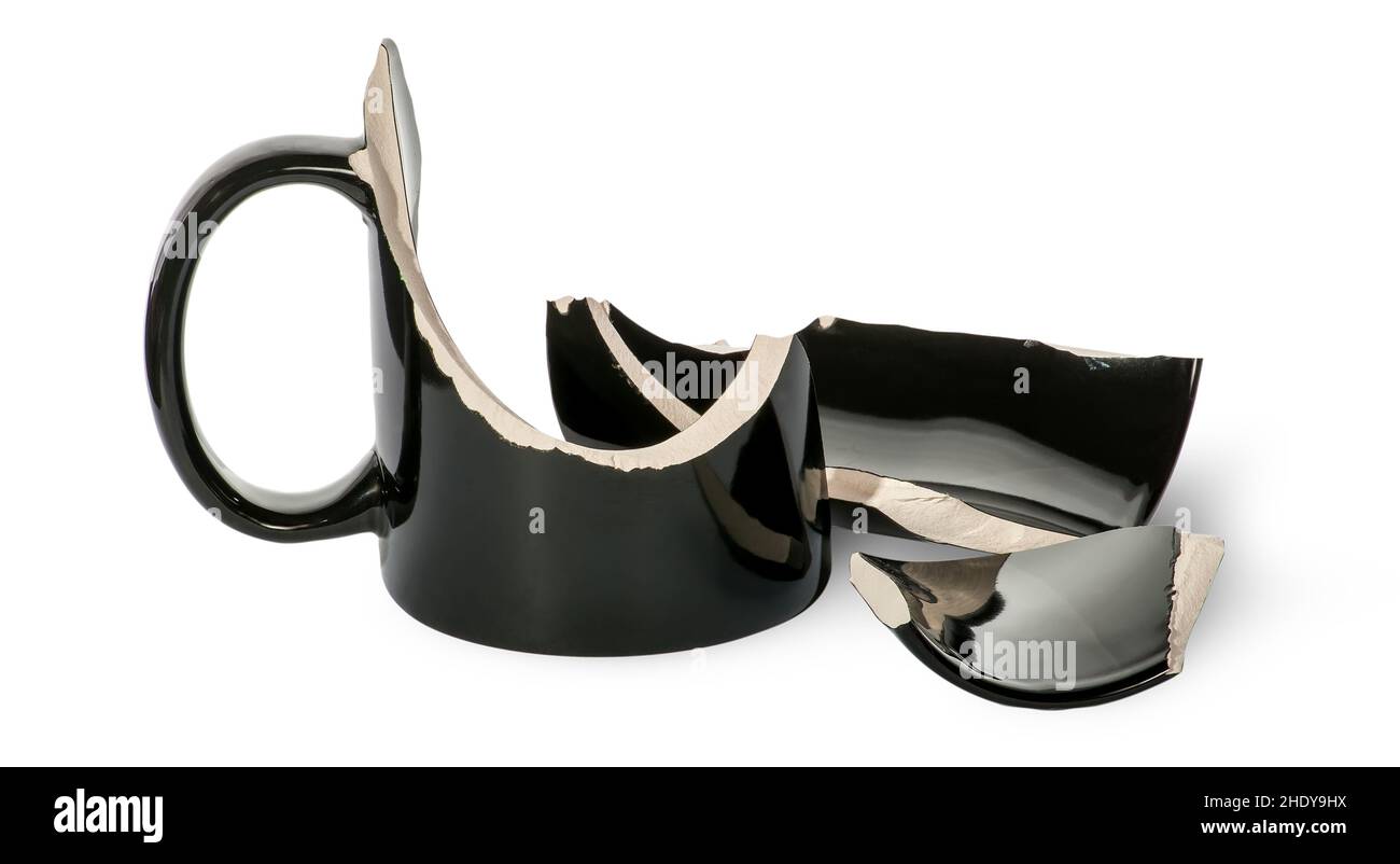 cup, broken, tatters, cups, brokens, rag, tatter Stock Photo - Alamy