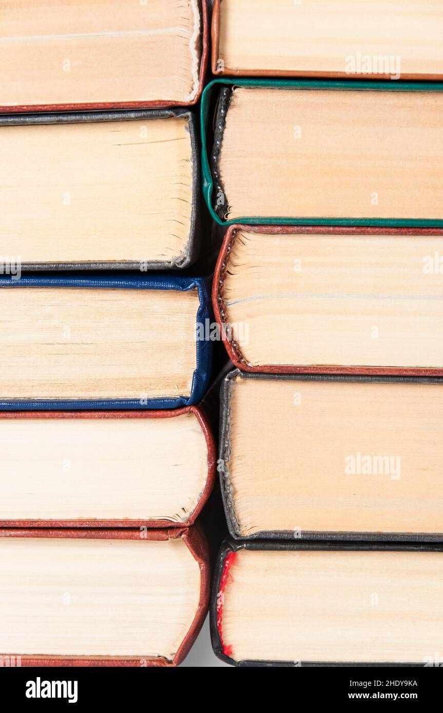 Stack books various colors hi-res stock photography and images - Alamy