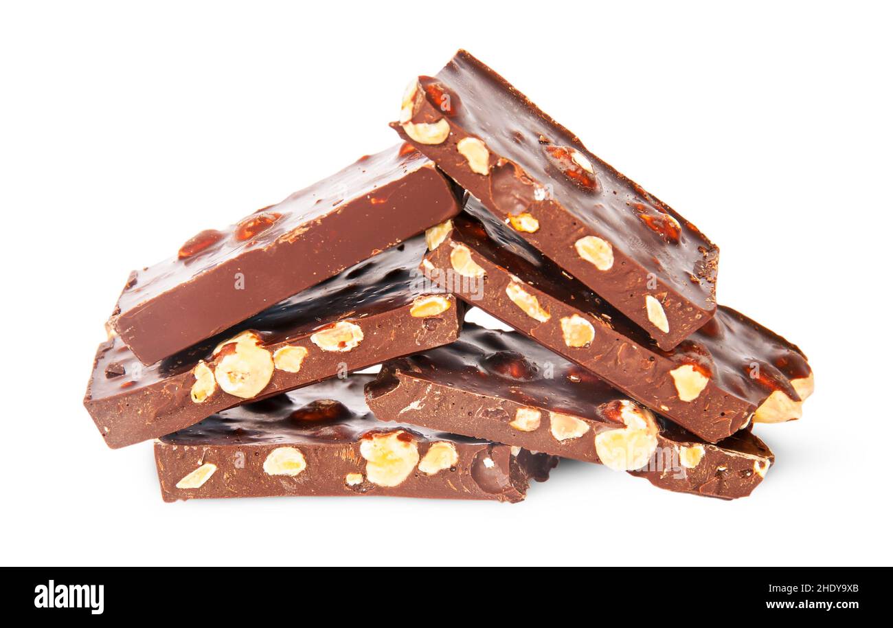nut chocolate, nut chocolates Stock Photo - Alamy