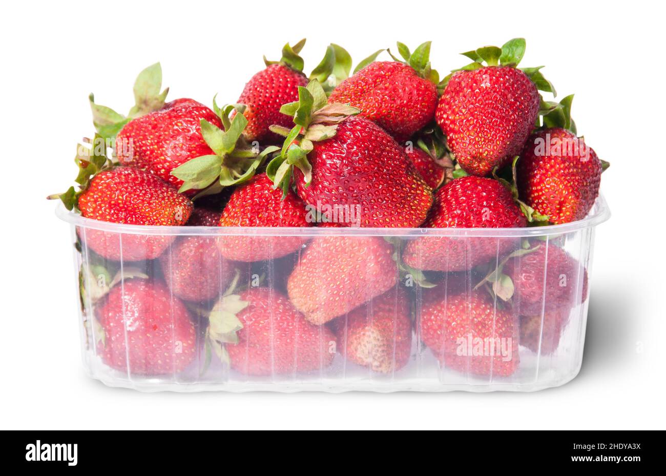 plastic, package, strawberries, plastics, synthetic, synthetic material ...