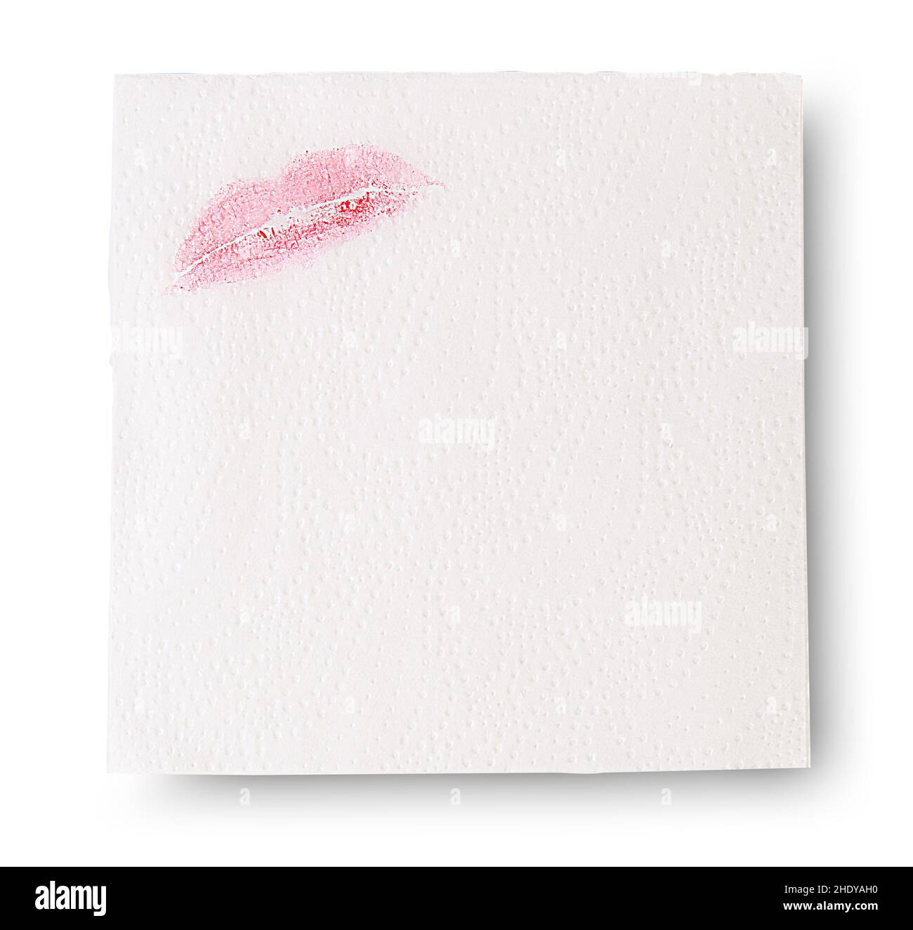 napkin, lipstick, kissing lips, napkins, lipsticks Stock Photo - Alamy