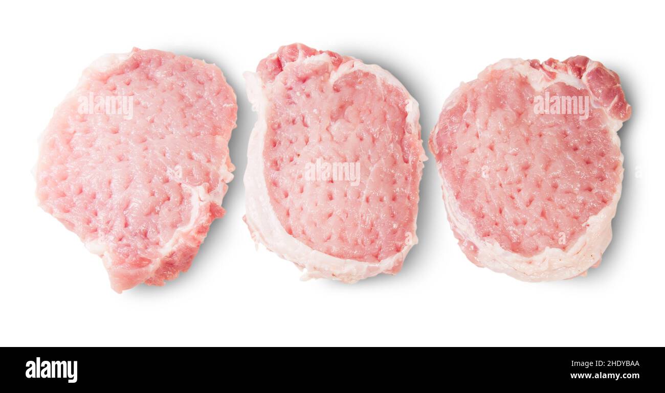 pork cutlet, pork chop, cutlets, pork chops Stock Photo - Alamy