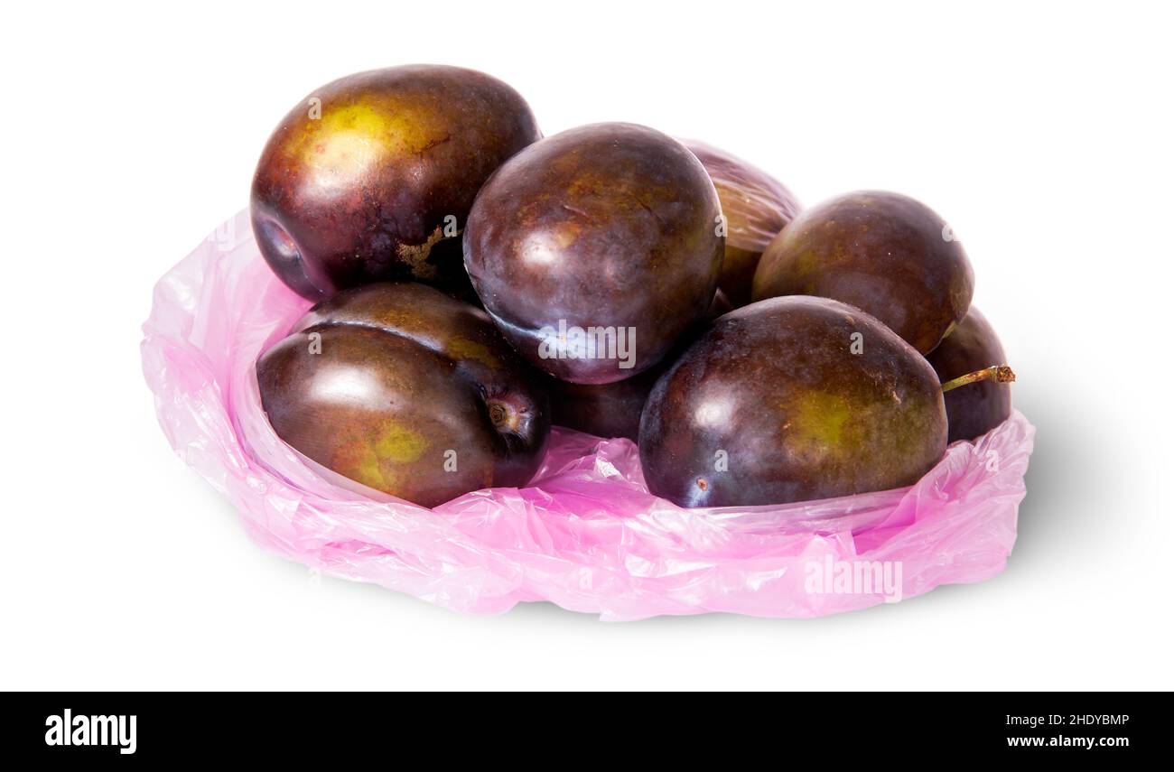 Bags of fruit Cut Out Stock Images & Pictures - Alamy