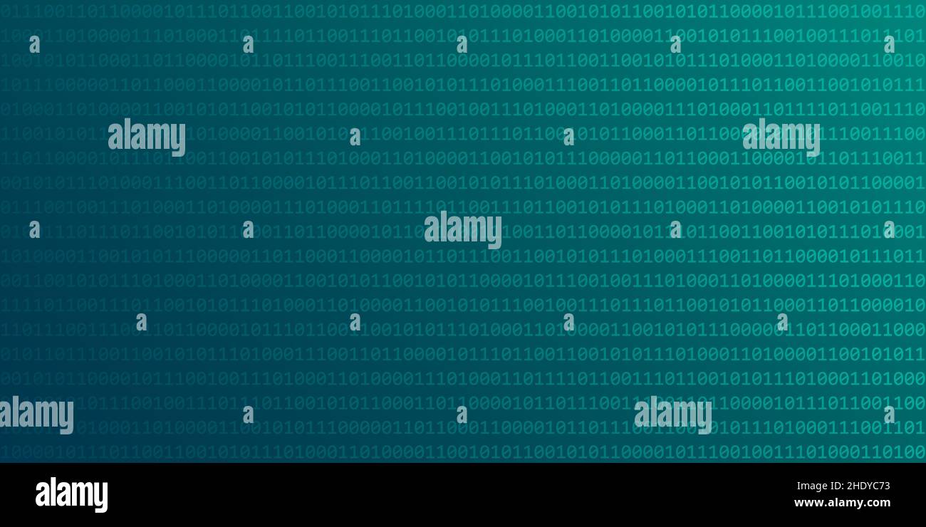 blue digital binary code web technology background Stock Vector Image & Art - Alamy