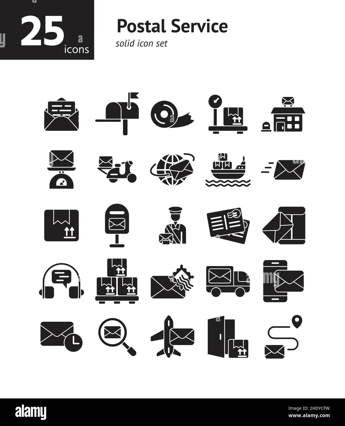 Postbox location Stock Vector Images - Alamy