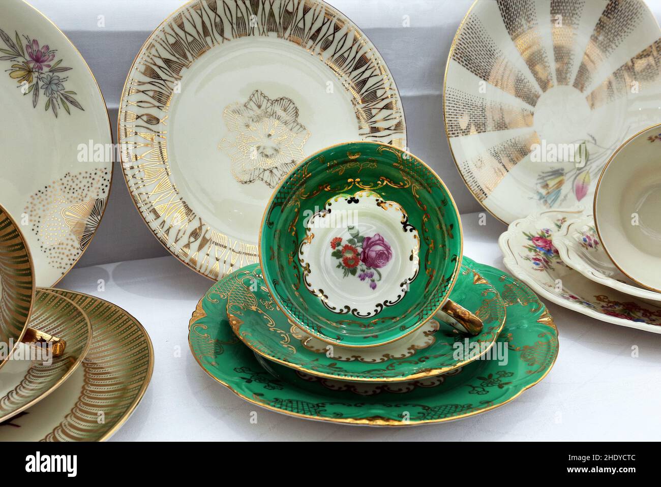 coffee set, collectors cup, coffee sets, collectors cups Stock Photo ...