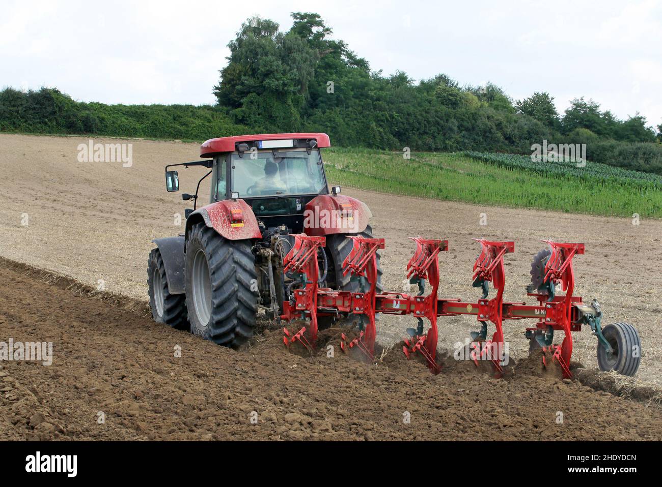tractor, field work, plowing, tractors, field works Stock Photo - Alamy