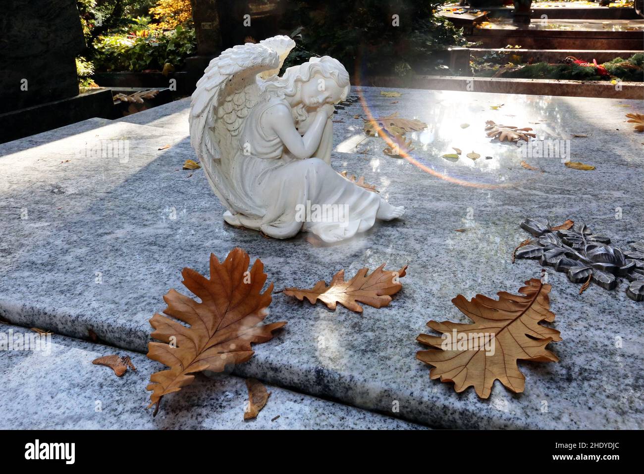 cemetery, grave, grave angels, cemeteries, graves, grave angel Stock ...