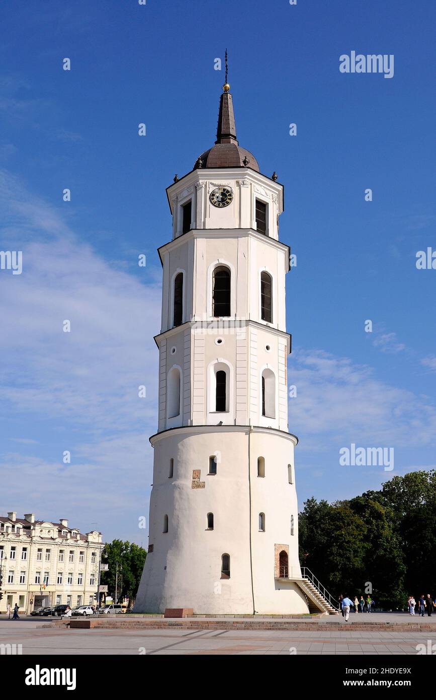 bell tower, saint stanislaus cathedral, bell towers Stock Photo - Alamy