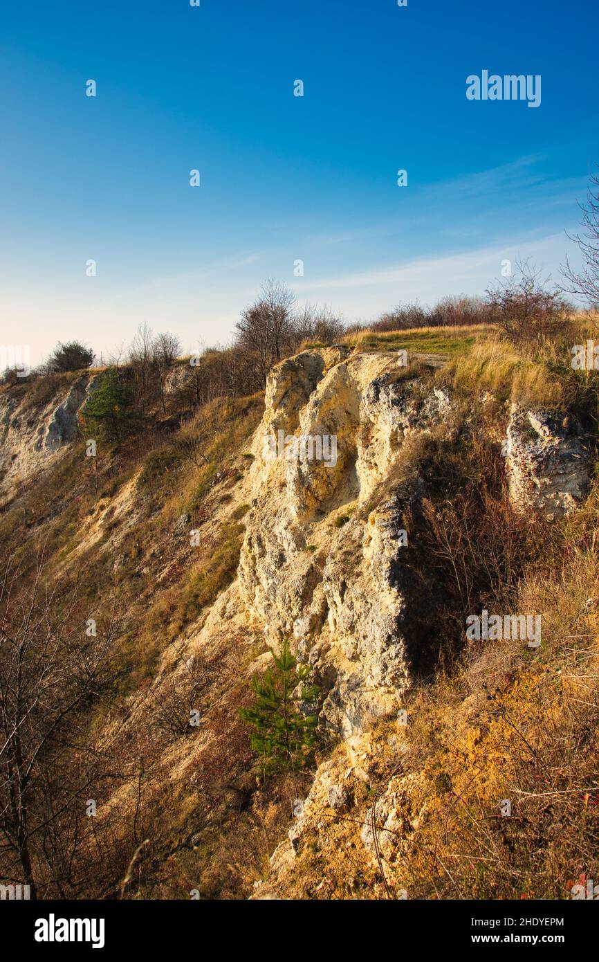 Ancient limestone quarry hi-res stock photography and images - Alamy