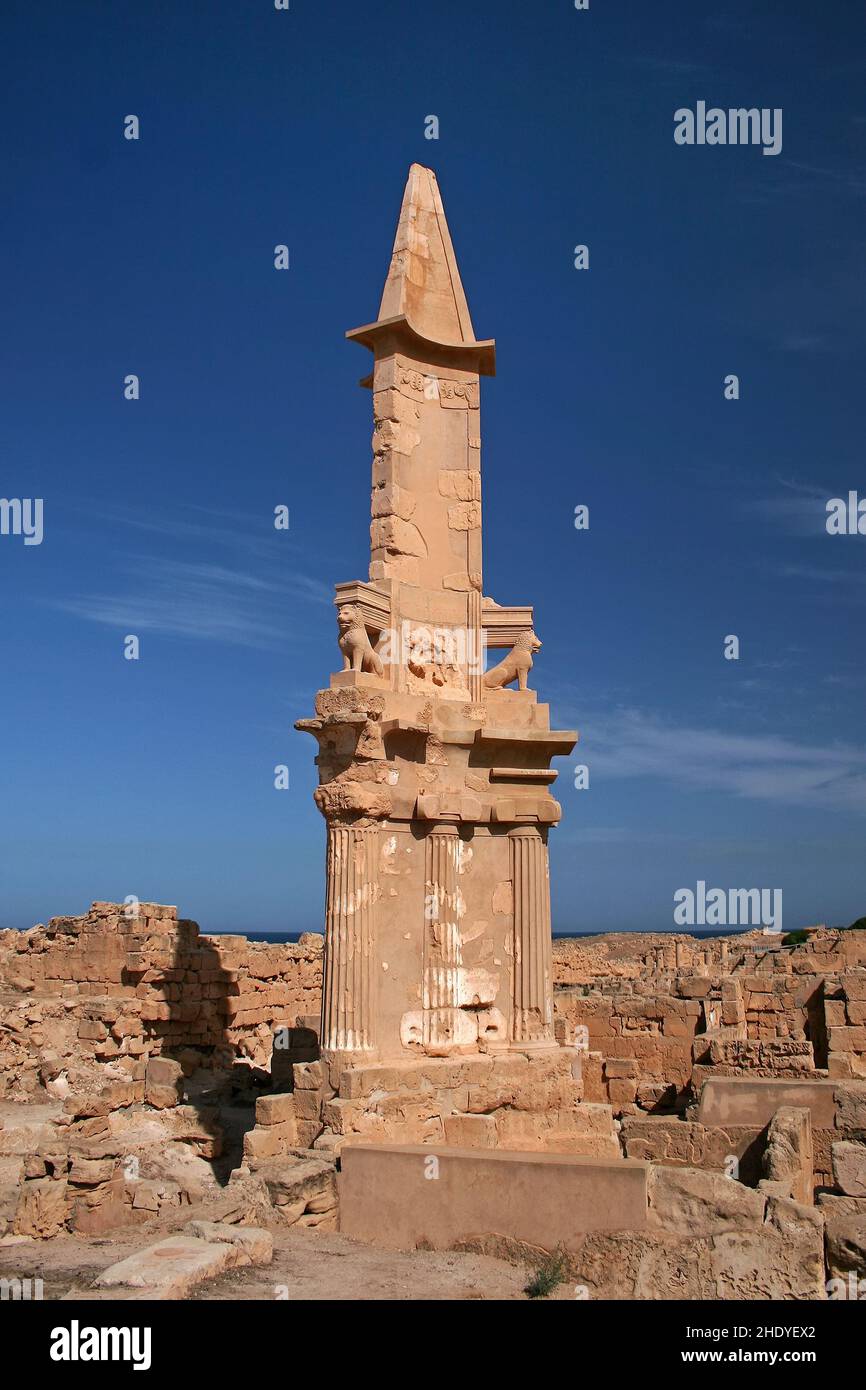 archaeology, excavation site, sabrata, archaeologies, excavation sites ...