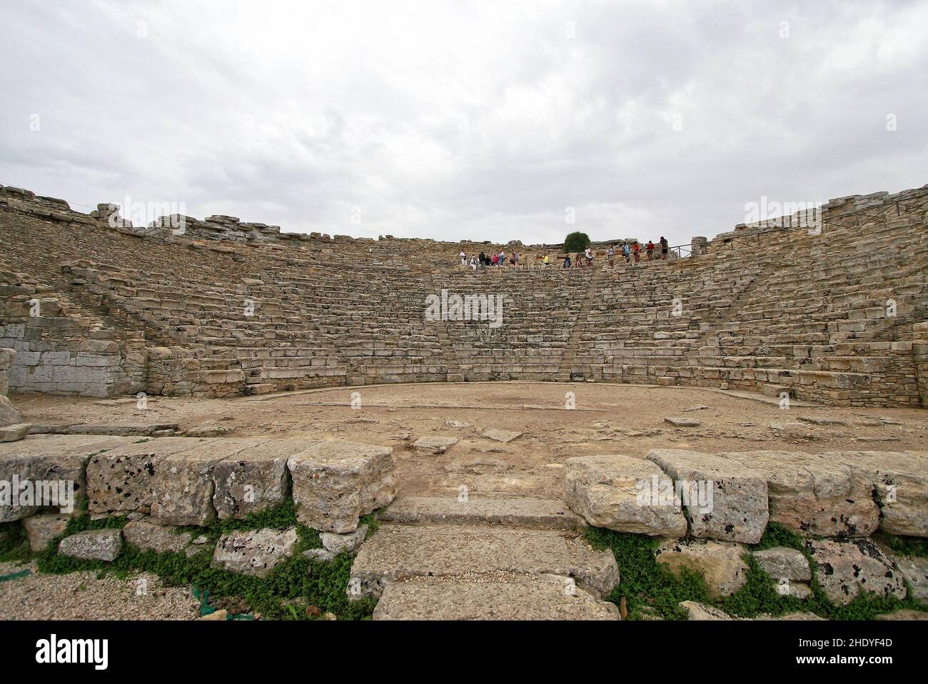 amphitheater, segesta, amphitheaters Stock Photo - Alamy