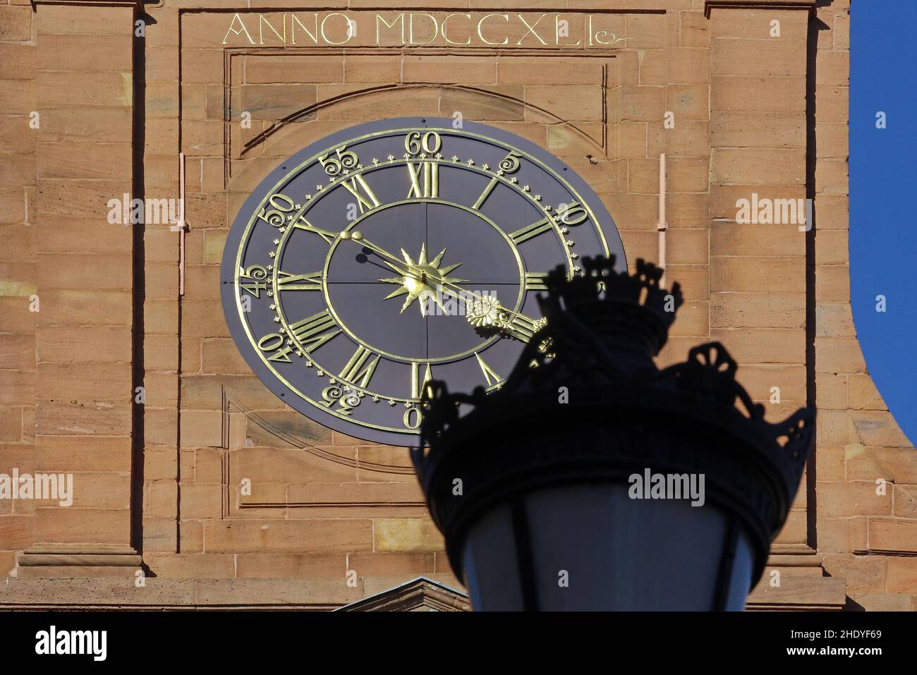 town hall, clock tower, town halls, clock towers Stock Photo - Alamy