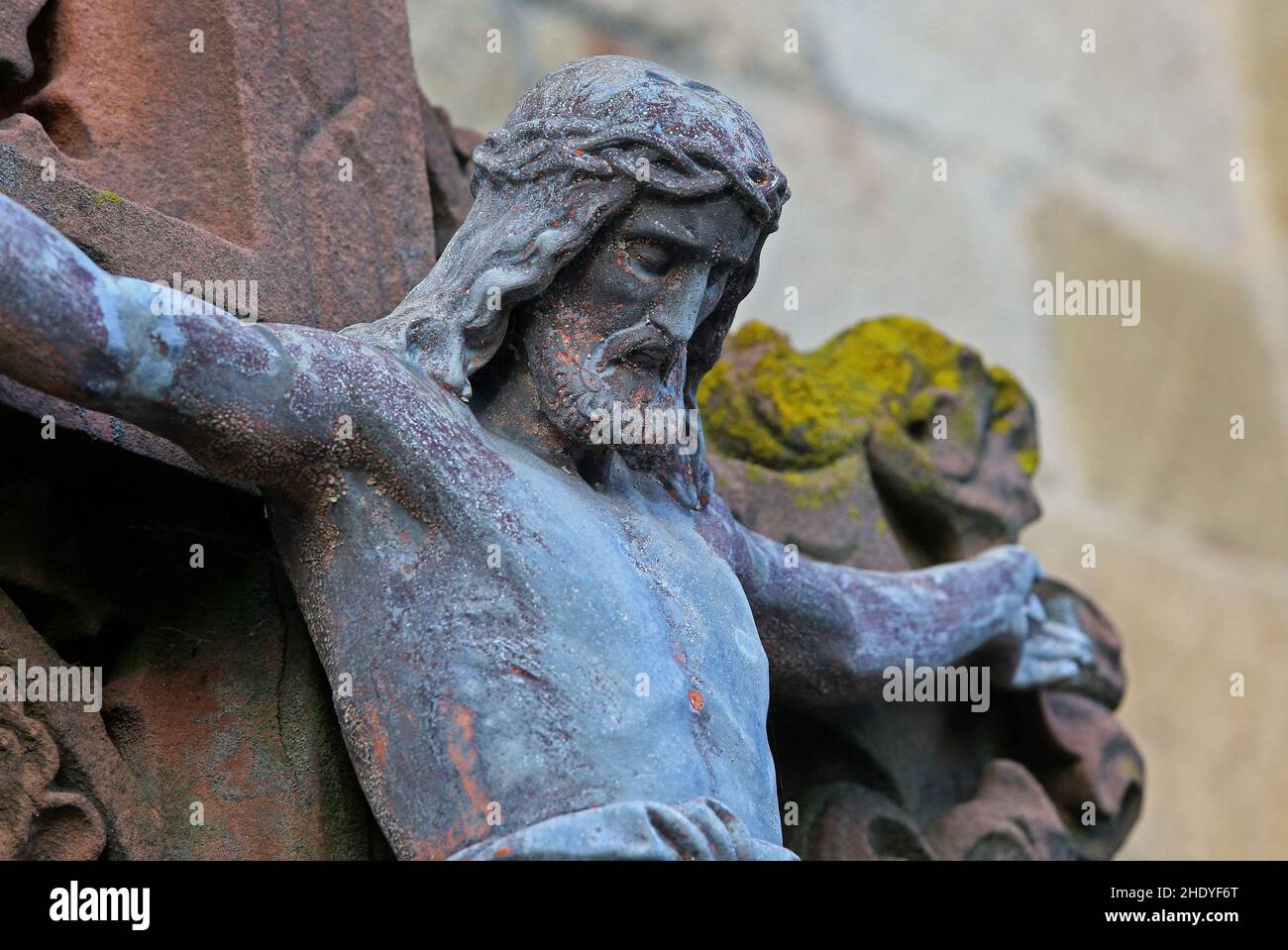stone cross, jesus christ, jesus christs, messiah Stock Photo - Alamy
